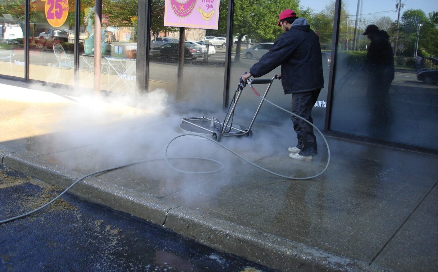 Concrete Pressure Washer - Brook Pressure Washing